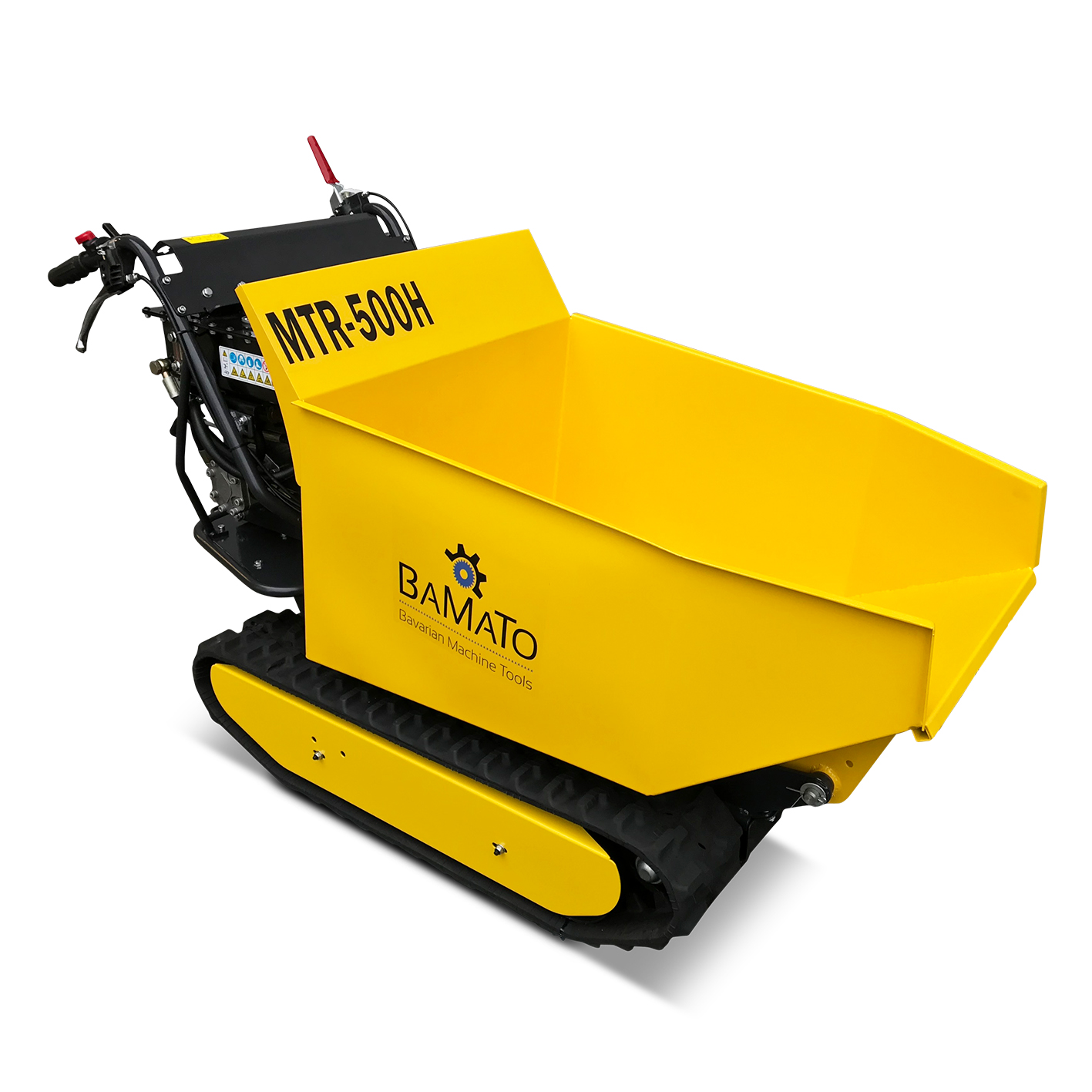 BAMATO | BAMATO Mini Raupendumper MTR-500H mit Kipphydraulik | Bavarian ...