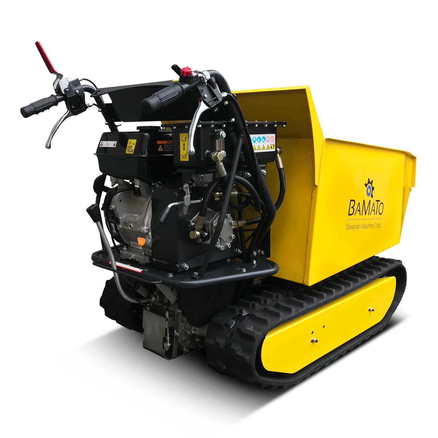 BAMATO | BAMATO Mini Raupendumper MTR-500H mit Kipphydraulik | Bavarian ...